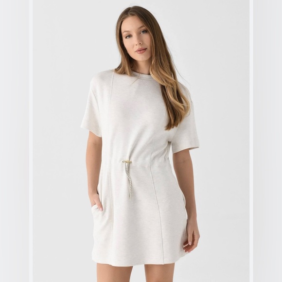Varley | Dresses | Nwt Varley Maple Dress Ivory Doublesoft Athletic ...